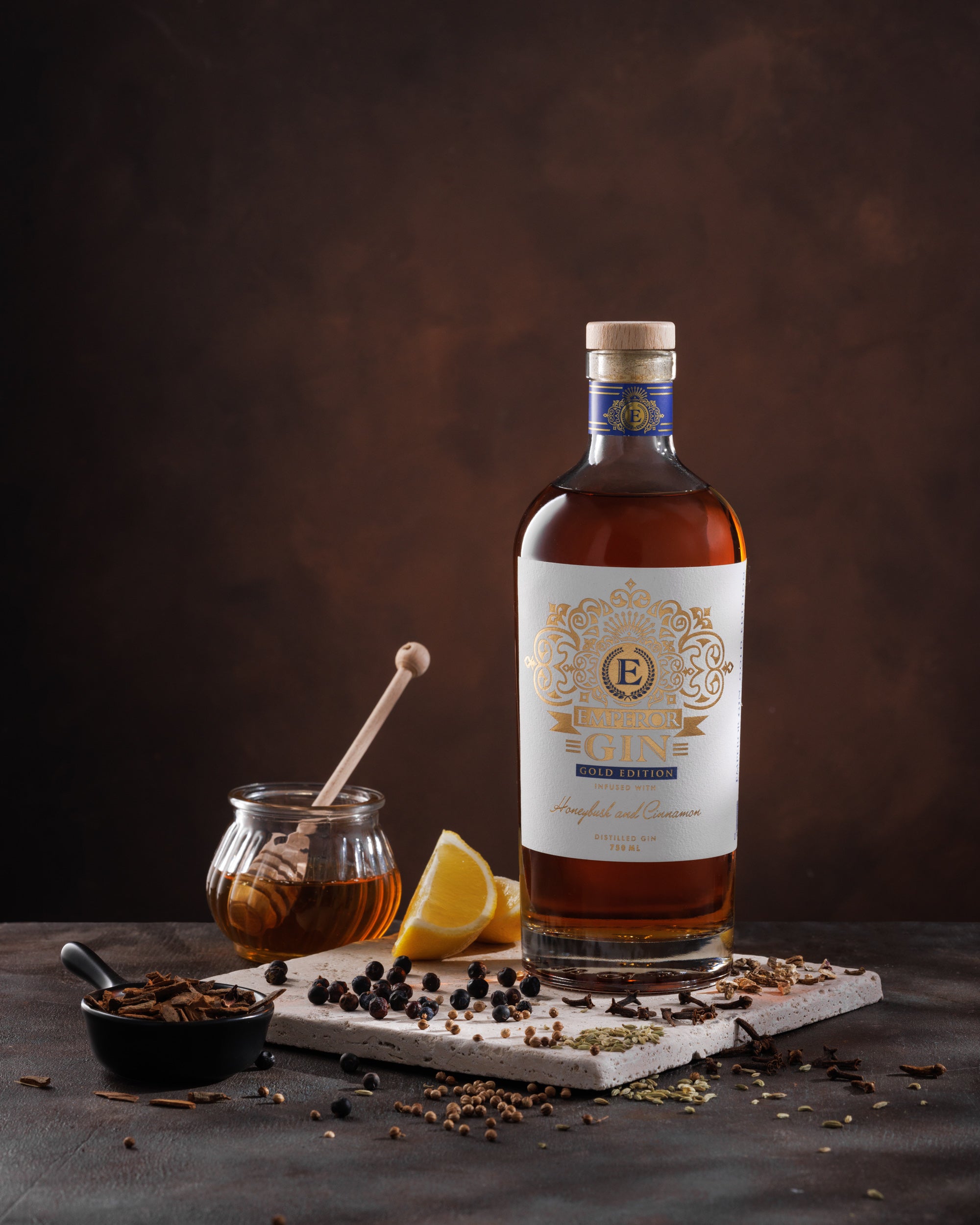 Emperor Gold Edition (Honeybush and Cinnamon) – Emperor Gin